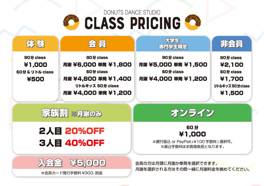 SHIBATA SCHOOL | DONUTS DANCE STUDIO