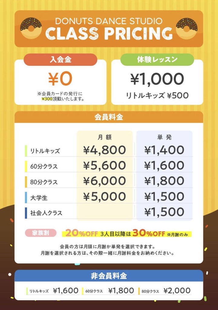 SHIBATA SCHOOL | DONUTS DANCE STUDIO